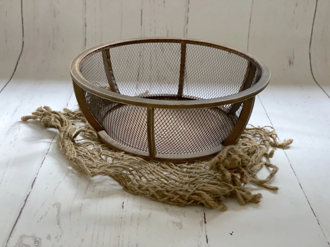Wooden Wire Bowl